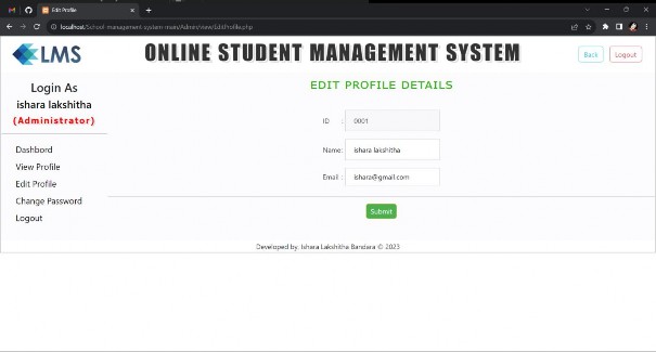 LMS Web Application Documentation